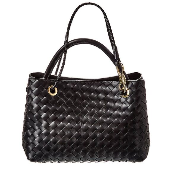 Isabella Rossetti | Bags | Isabella Rossetti Lily Woven Leather Tote ...
